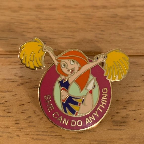 Disney | Jewelry | Kim Possible Pin 204 Disneyland Paris Cheerleader ...